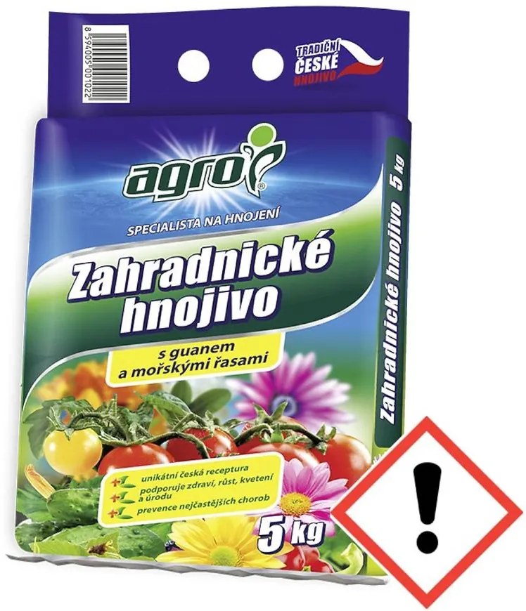 AGRO Zahradnické hnojivo 5 kg