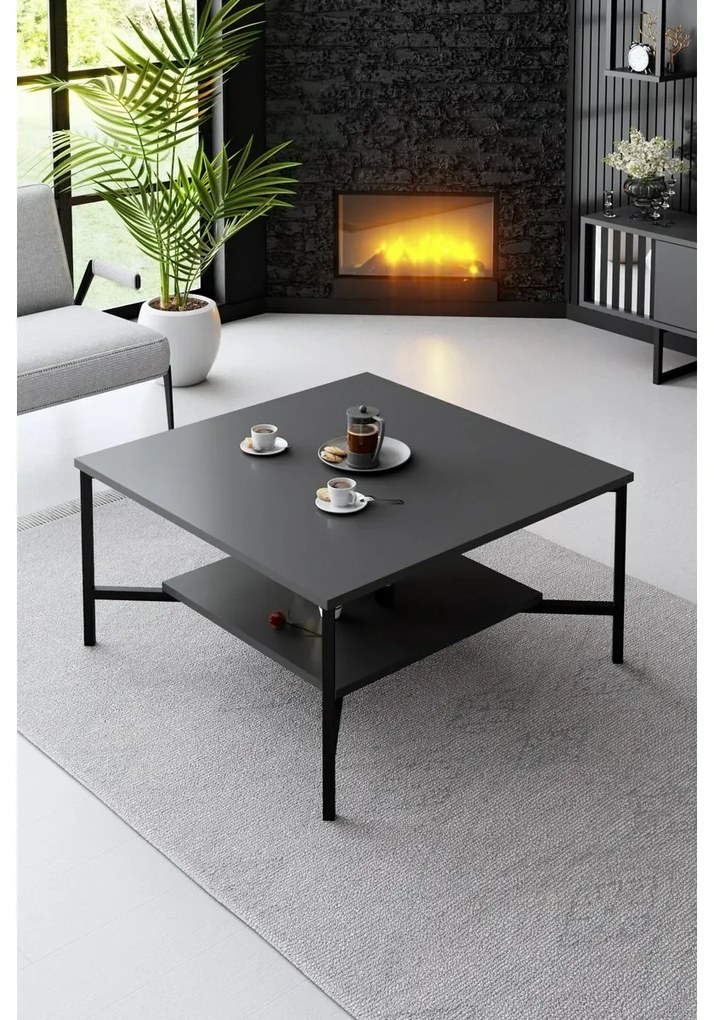 Konferenční stolek Black Line Anthracite