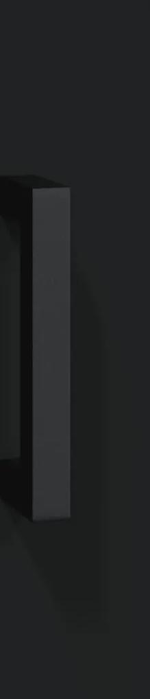 vidaXL Skříň highboard 34,5 x 34 x 180 cm kompozitní dřevo [3199298] Barva: Černá