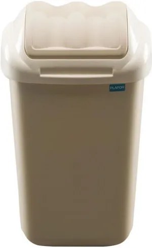 AllServices Odpadkový koš plastový 30 l - barva cappuccino