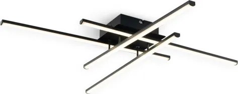 Brilagi - LED Stropní svítidlo STRIPES LED/37W/230V černá