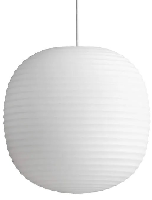 New Works Závěsné svítidlo Lantern Pendant, Medium, Frosted White Opal Glass 20620