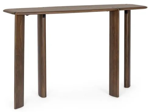 Homemotion Konzolový stolek STERLING hnědý 130X40 cm 0747476