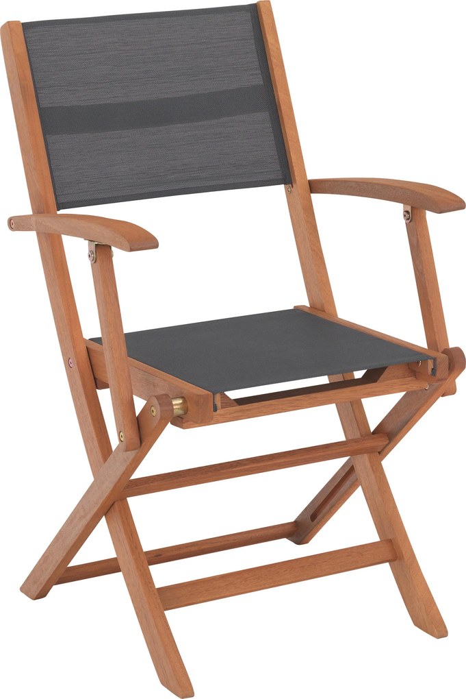 XXXLutz ZAHRADNÍ SKLÁDACÍ KŘESLO, dřevo, textil Ambia Garden - Zahradní židle skládací - 002750003902