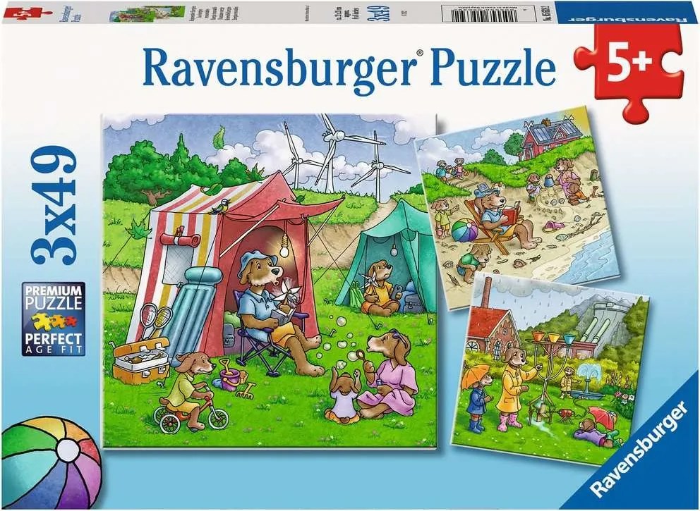 Ravensburger puzzle obnovitelná energie 3x49 dílků