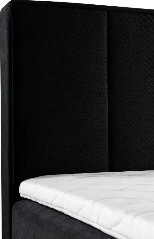 Boxspring postel RITA, 200x160, antracitová (pretty 21)