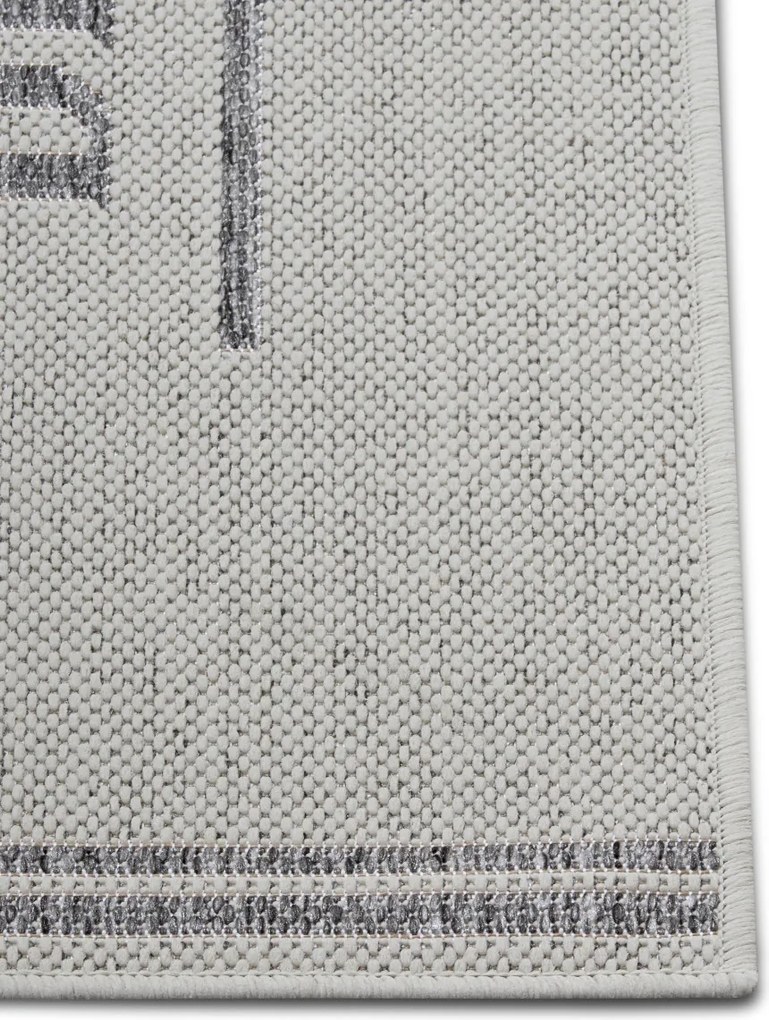 Hanse Home, Běhoun Cucina Brasserie de Paris 105625 Cream Grey, 62x150, bílá, kuchyně