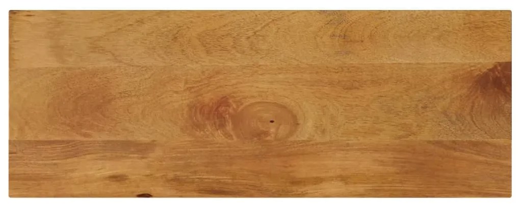 Stolní deska 140 x 20 x 2,5 cm obdélníková mangovníkové dřevo