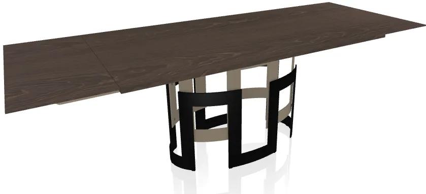 BONTEMPI - Rozkládací stůl Imperial, 190 - 290 cm, šířka 106 cm