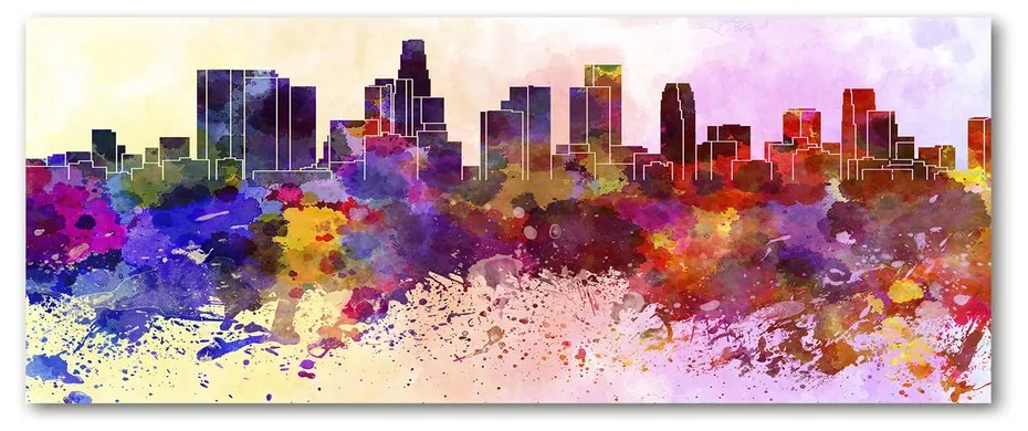 Wallmuralia Foto obraz akrylové sklo Los Angeles barvy 125x50 cm