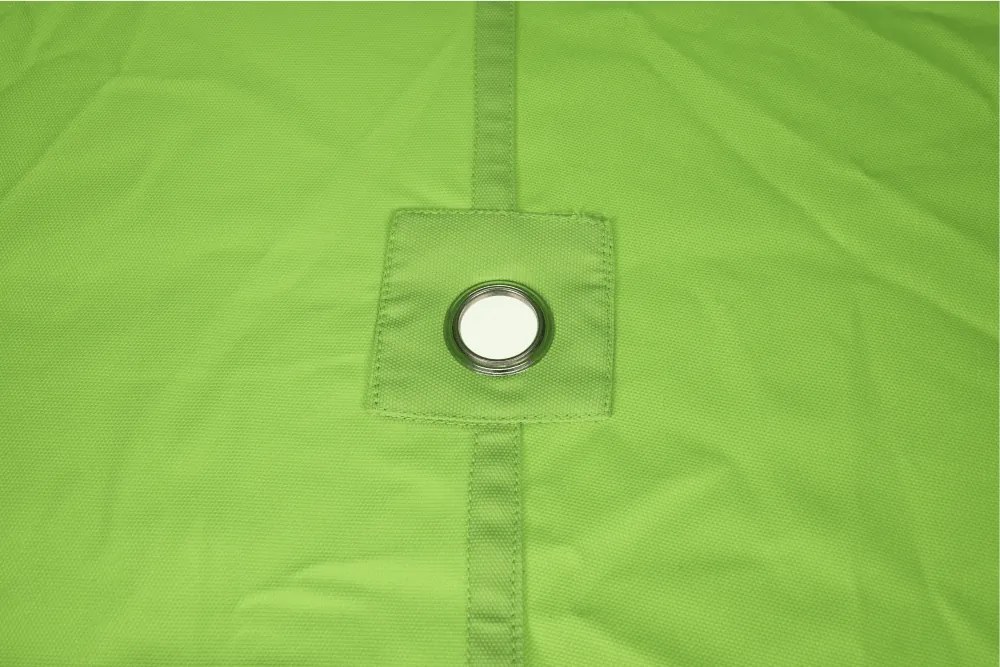 Závěsné houpací křeslo, zelená, KLORIN NEW KLASIK CACOON HAMMOCK