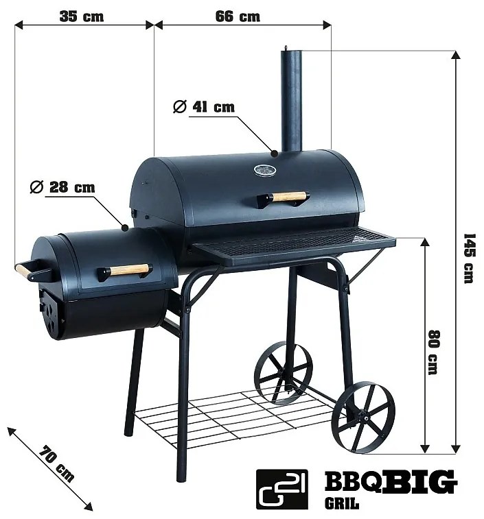 G21 Gril BBQ big G21-6390302