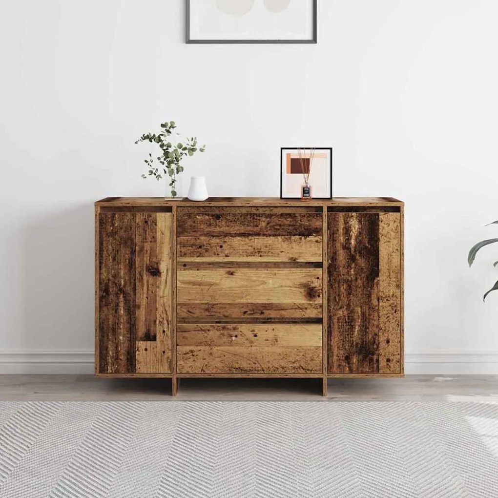 Servírovací skříň Staré dřevo 120 x 41 x 75 cm Kompozitní dřevo 3333913