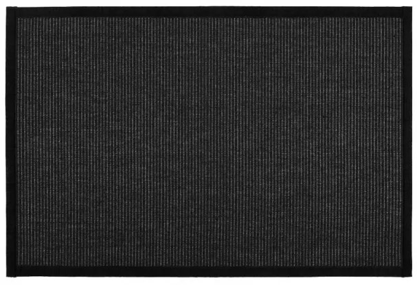 Koberec Tunturi, černý, Rozměry  80x200 cm VM-Carpet