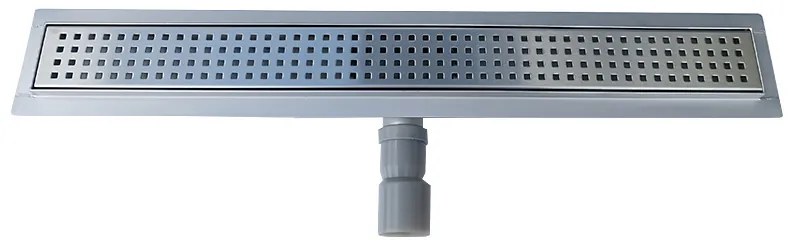 BPS-koupelny Sprchový odtokový žlab DL01 QUBE G3 HYD-2645 90 cm, satén