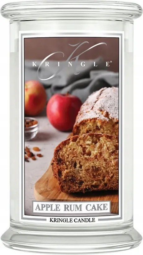 Velká svíčka Apple Rum Cake Kringle Candle
