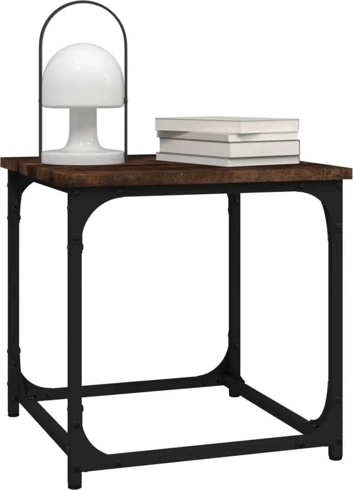 vidaXL Odkládací stolek 40 x 40 x 40 cm kompozitní dřevo [823289] Barva: Černá