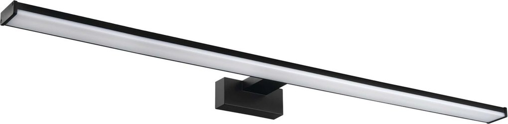 Sapho - LED svítidlo Chicago Max, 780x120x40 mm, 15W, matná černá AU473