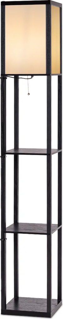 Costway 3-úrovňová stojací lampa Police Moderní stojací lampa