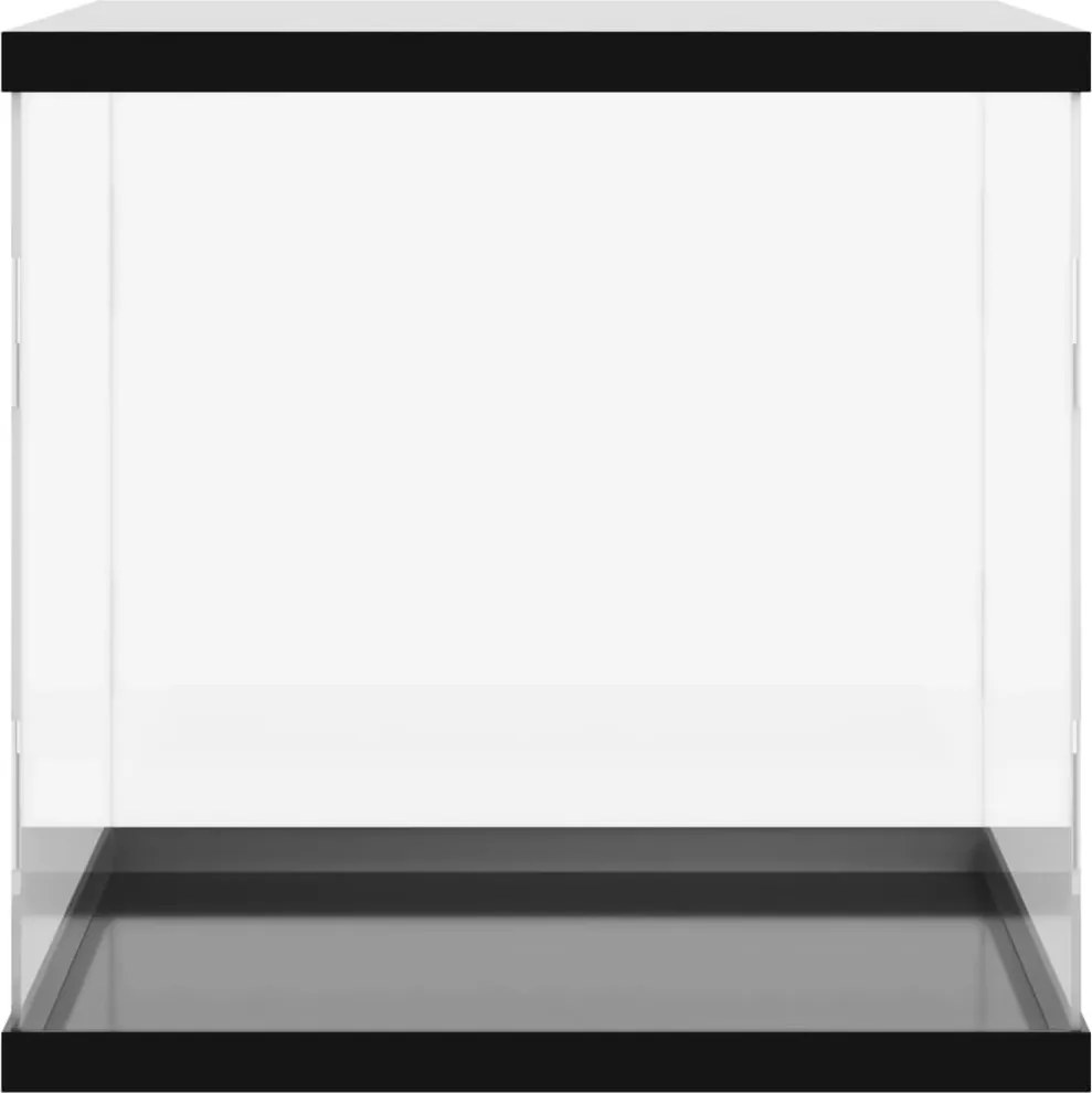 Průhledná reklamní krabice 40 x 36 x 35 cm akrylová 154927