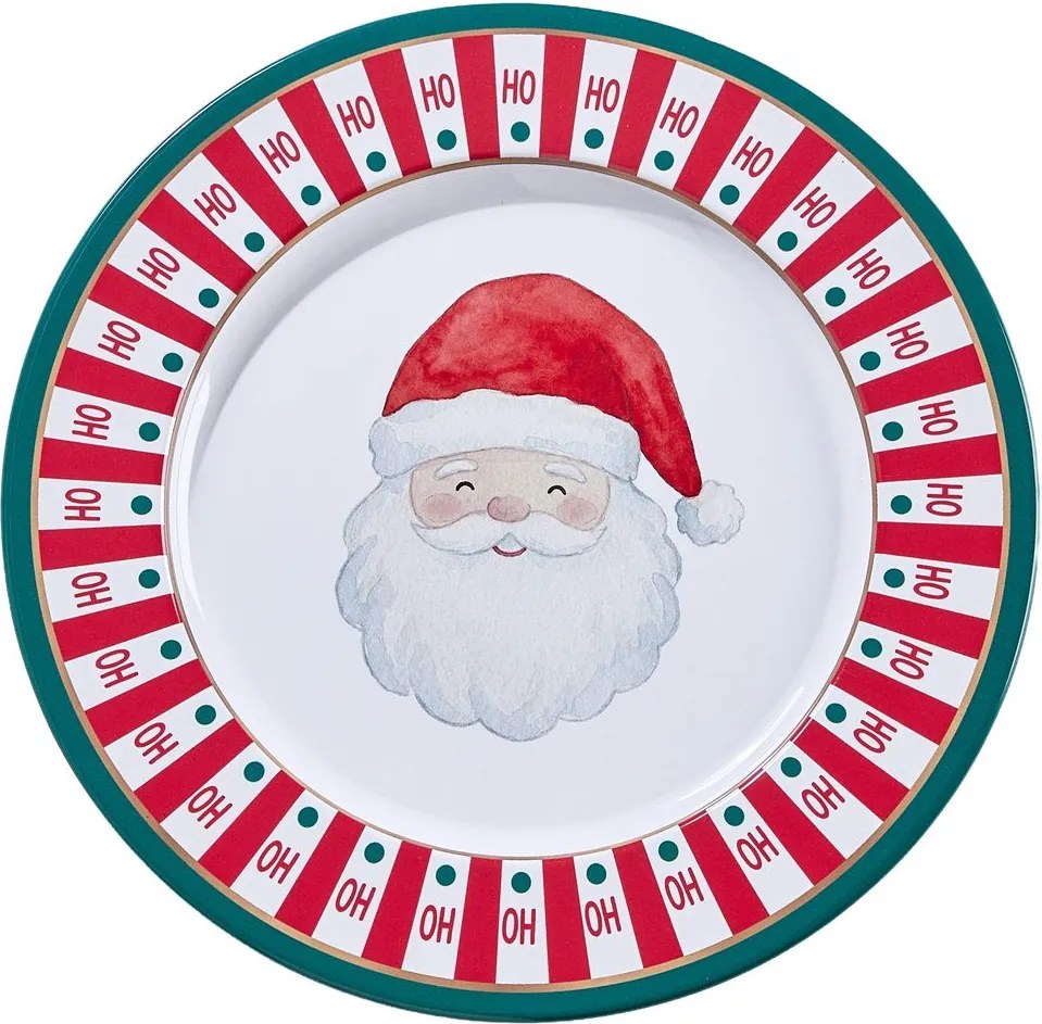 XMAS Podnos Santa 33 cm