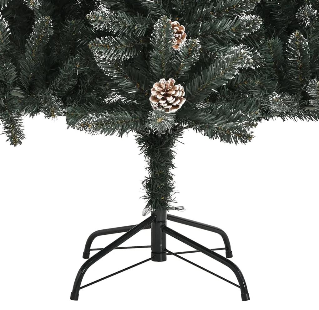 Umělý vánoční stromek se stojanem zelený 210 cm PVC,  345181 HangarStore.cz