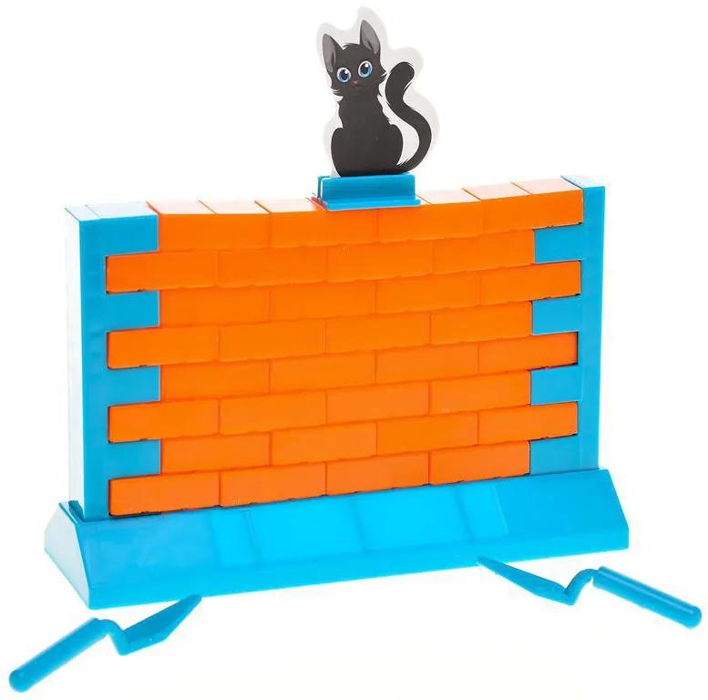 Společenská hra "Kočka na zídce" 15x14 cm