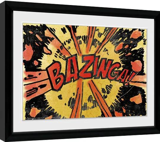 Obraz na zeď - The Big Bang Theory (Teorie velkého třesku) - Bazinga Comic