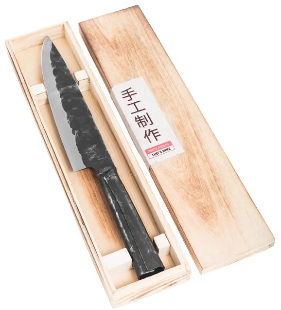 Ručně vyráběné nože z oceli Forged | Sun System Kuchařský nůž Brute