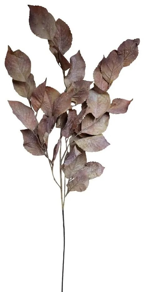 Terakotová dekorace větvička listy Fleur - 104 cm