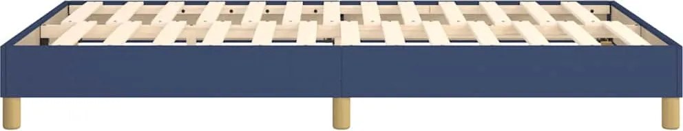 Rám postele s boxspringem modrá 120x200 cm textil 3120604