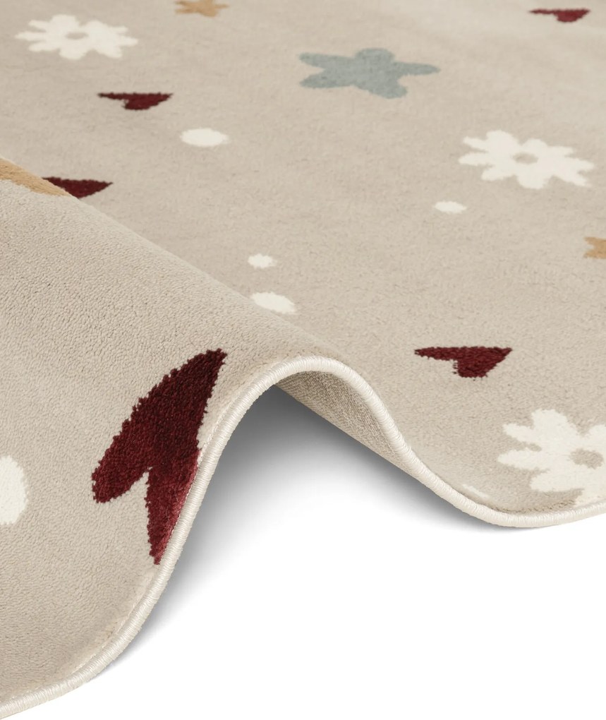Hanse Home, Dětský koberec Adventures 106423 Beige Multicolor, 160x235, vícebarevná, dětský pokoj