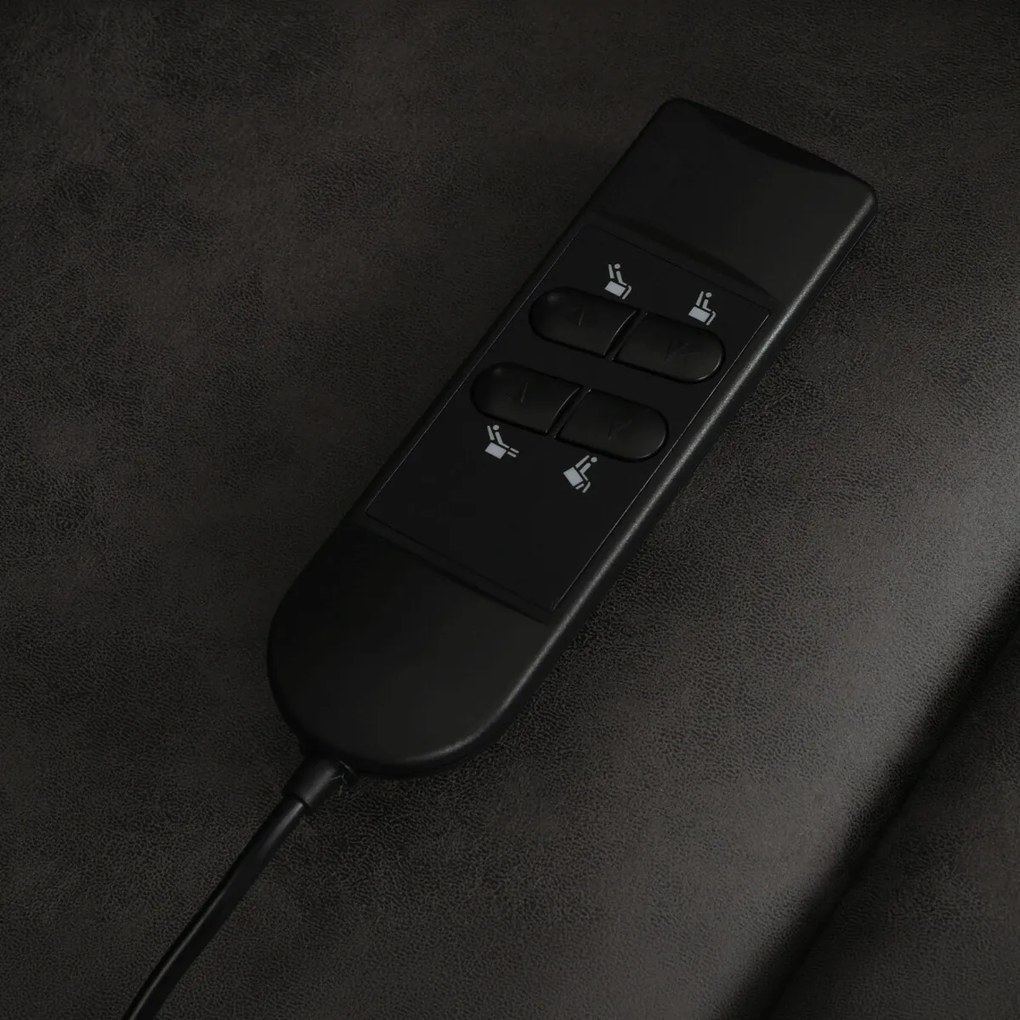 Autronic Polohovací křeslo s elektrickým ovládáním TV-L8902 Barva potahu: Černá