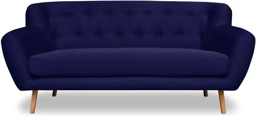Tmavě modrá pohovka Cosmopolitan design London, 162 cm