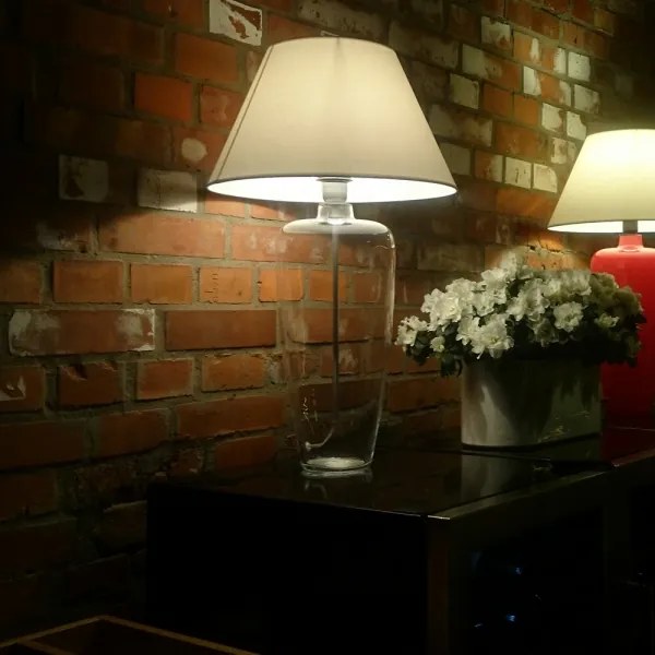 Stolní lampy 4Concepts Skleněná stolní lampa BILBAO
