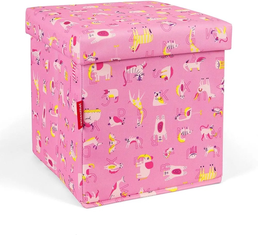 Reisenthel Úložný sedací box Sitbox kids abc friends pink