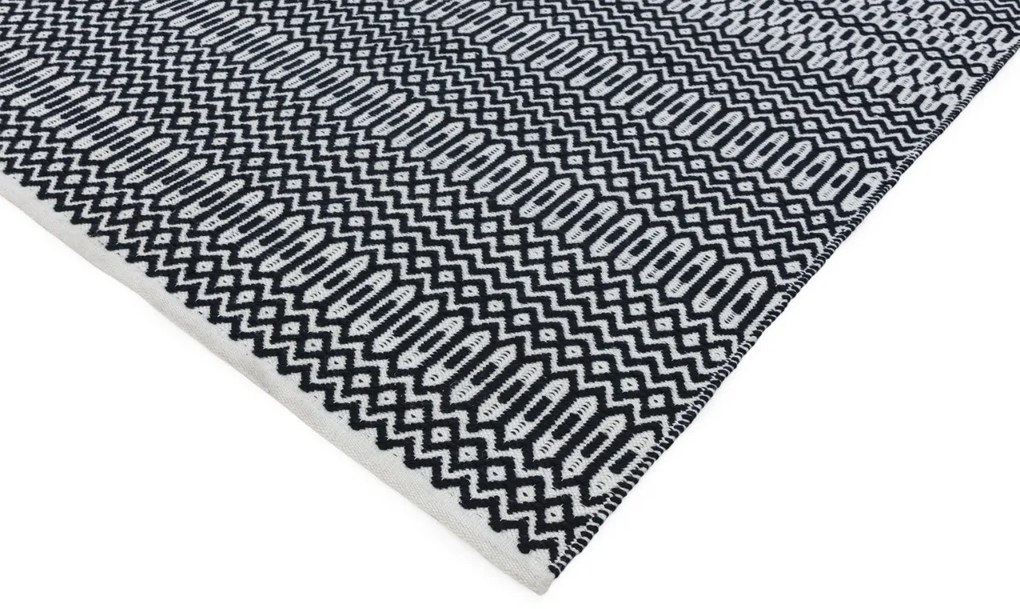 Tribeca Design Kusový koberec Bolla Black Rozměry: 120x170 cm
