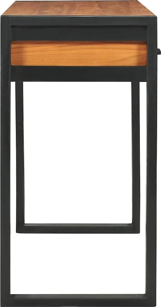 Psací stůl se 2 zásuvkami 100 x 40 x 75 cm teakové dřevo 325268