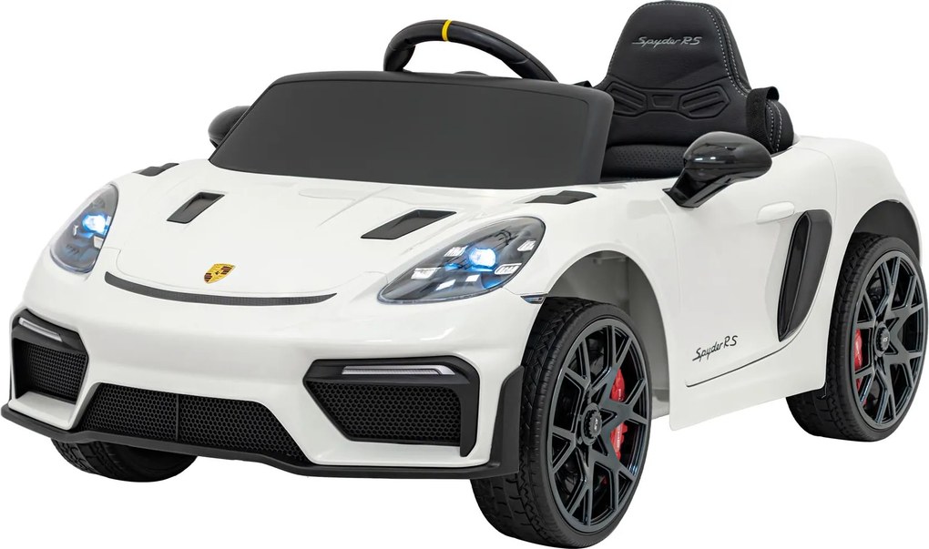 Ramiz Dětské autíčko Porsche Spyder RS 718, bílý lak