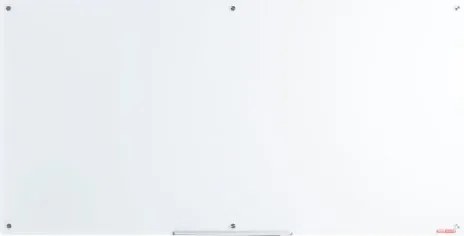 Magnetická skleněná tabule, tabule pro suché mazání 182,9 × 91,4 cm