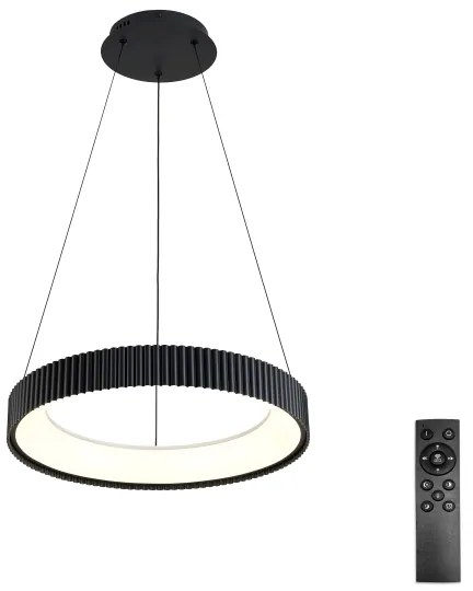 Brilagi - LED Stmív. lustr na lanku FALCON MODERN LED/30W/230V 40 cm černá + DO