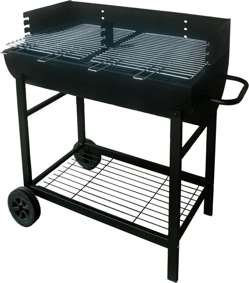 Grillstar Gril na dřevěné uhlí Texas II, grilovací plocha: 80 × 46 cm