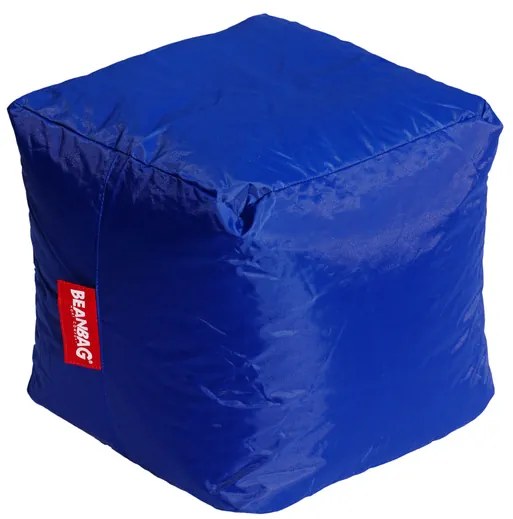 Beanbag Sedací vak cube dark blue