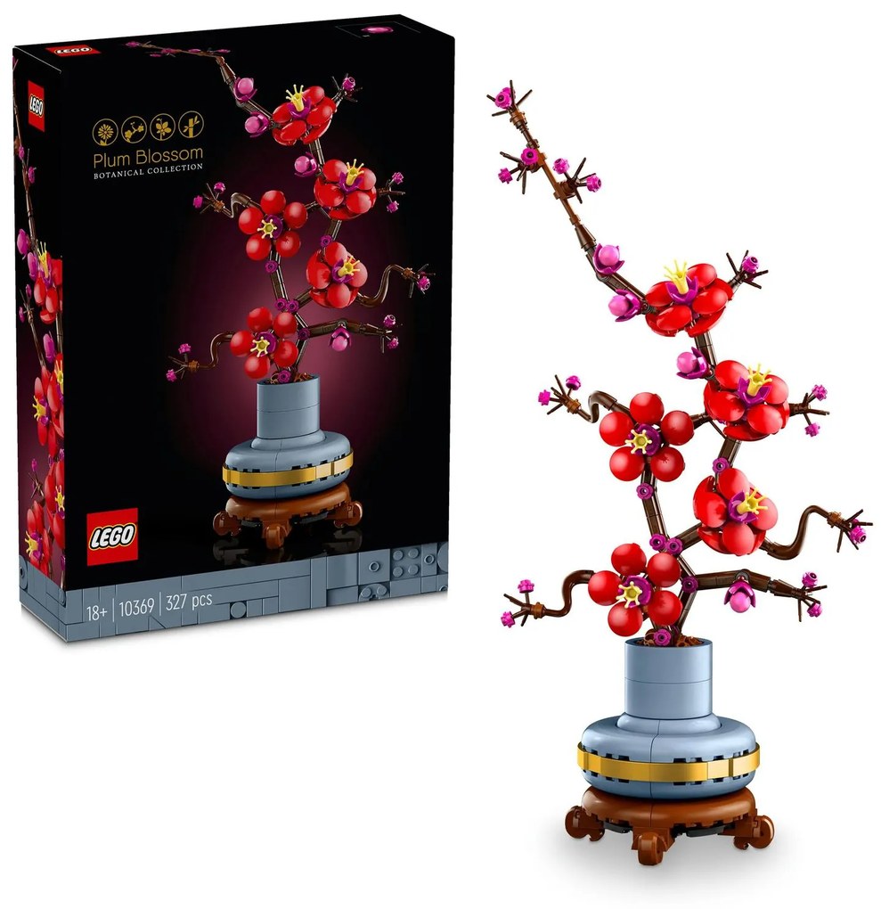 Lego stavebnice lego botanicals 10369 meruňka japonská