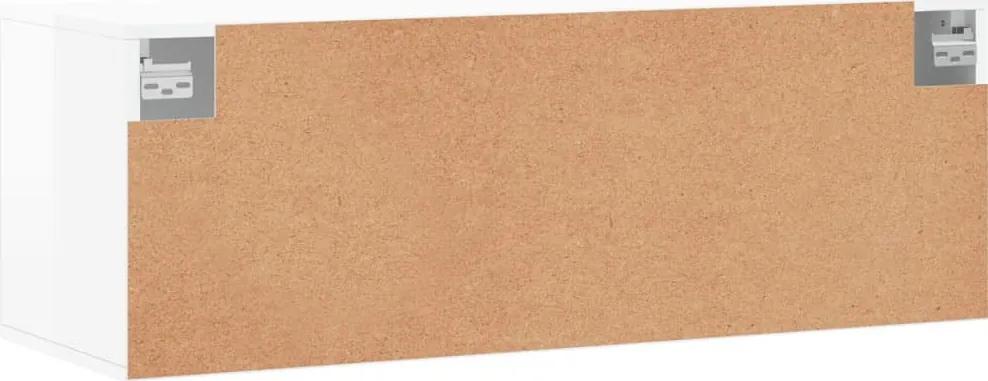 vidaXL Nástěnná skříňka 100 x 36,5 x 35 cm kompozitní dřevo [830158] Barva: hnědý dub