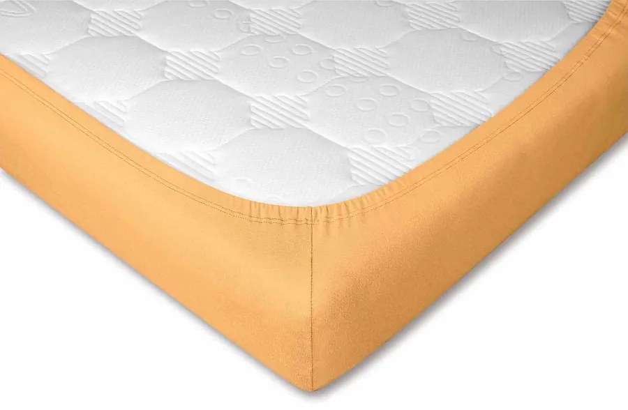 DADKA Jersey prostěradlo okr Rozměr 140x200x20