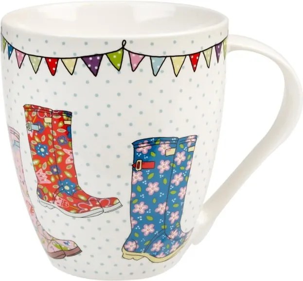 Hrnek z kostního porcelánu Churchill China Wellies, 500 ml