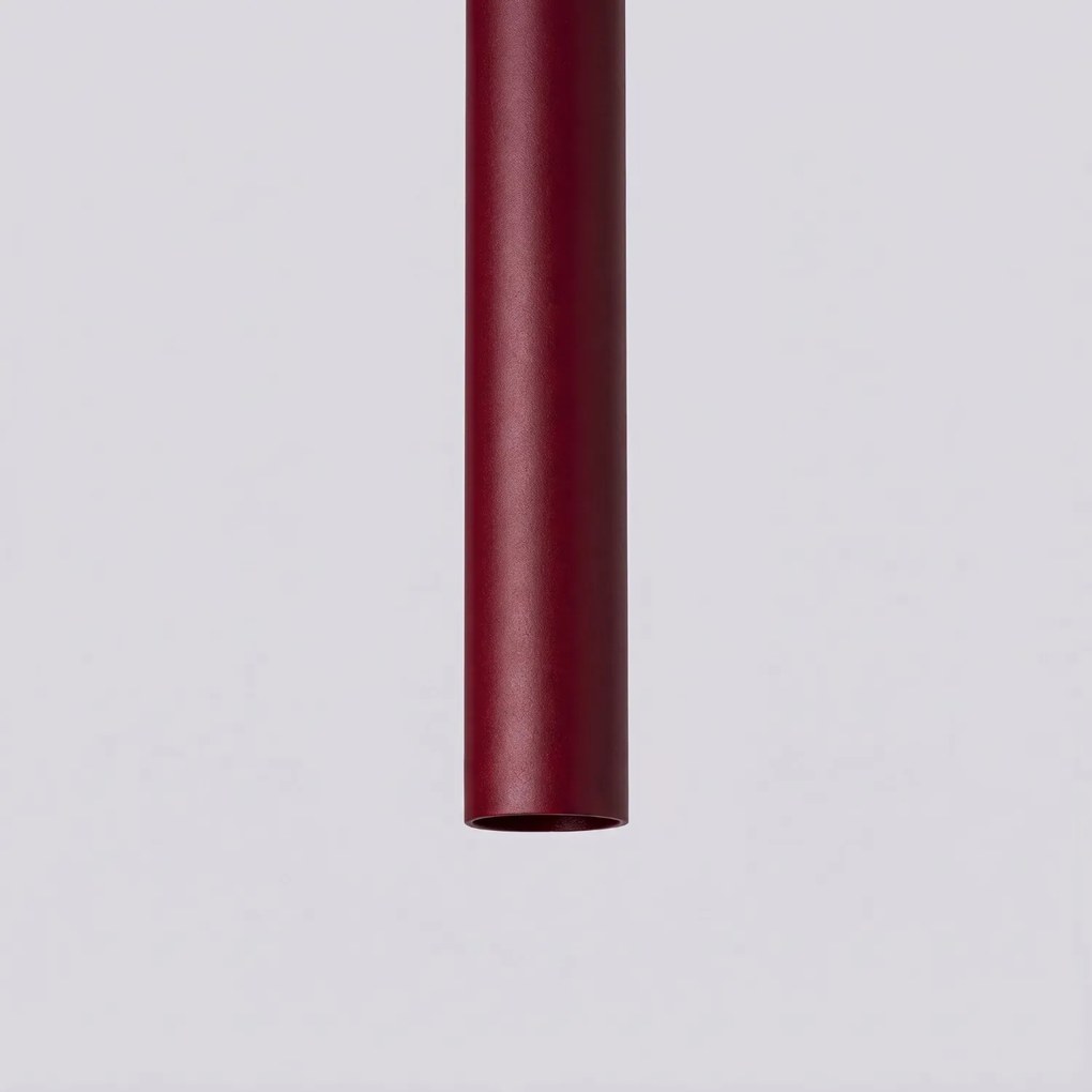 Sollux Lighting Závěsné svítidlo PASTELO 2 bordó