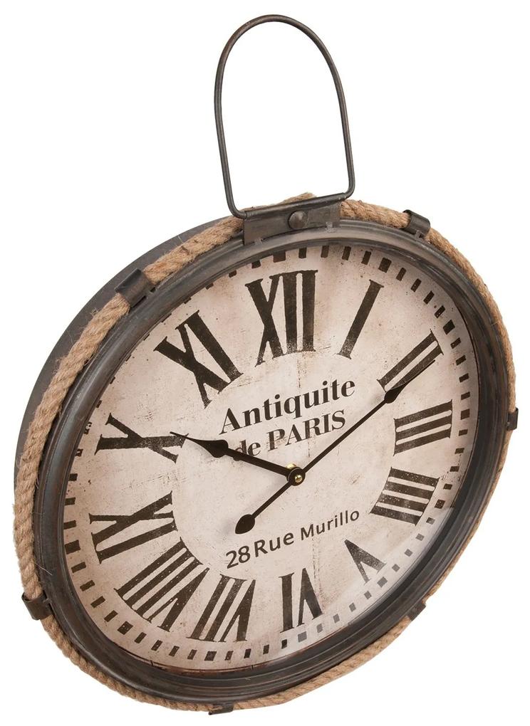 Nástěnné hodiny Antiquite de Paris - 47*7*58 cm | BIANO