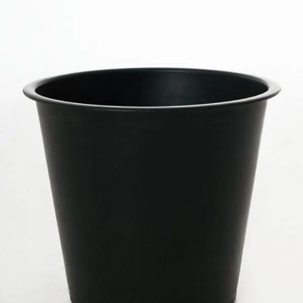 Kulatá plastová vložka 24, Ø 24 cm, výška 24 cm, černá